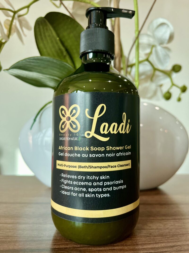 Laadi African Black Soap Shower Gel – Earthyria